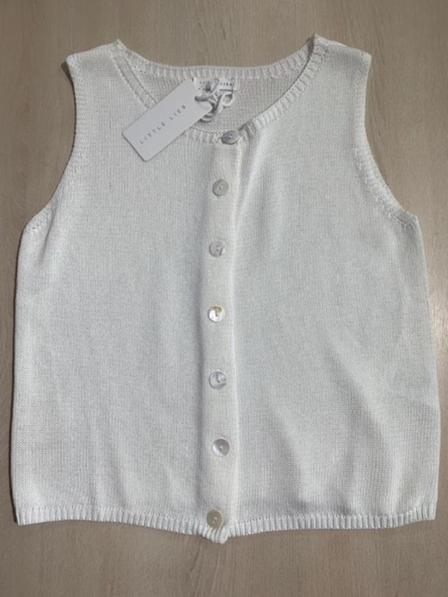 Little Lies Cloe Top - White | Label A